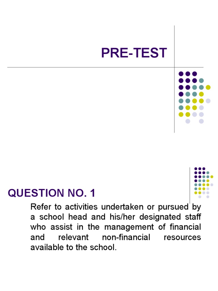 Pre-Test Financial Management | PDF
