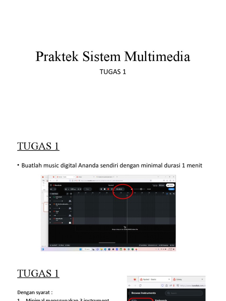 Tugas Praktek Sistem Multimedia | PDF
