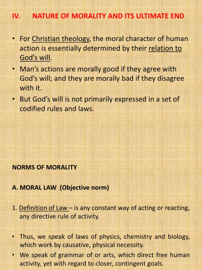 Norms of Morality | Download Free PDF | Conscience | Natural Law