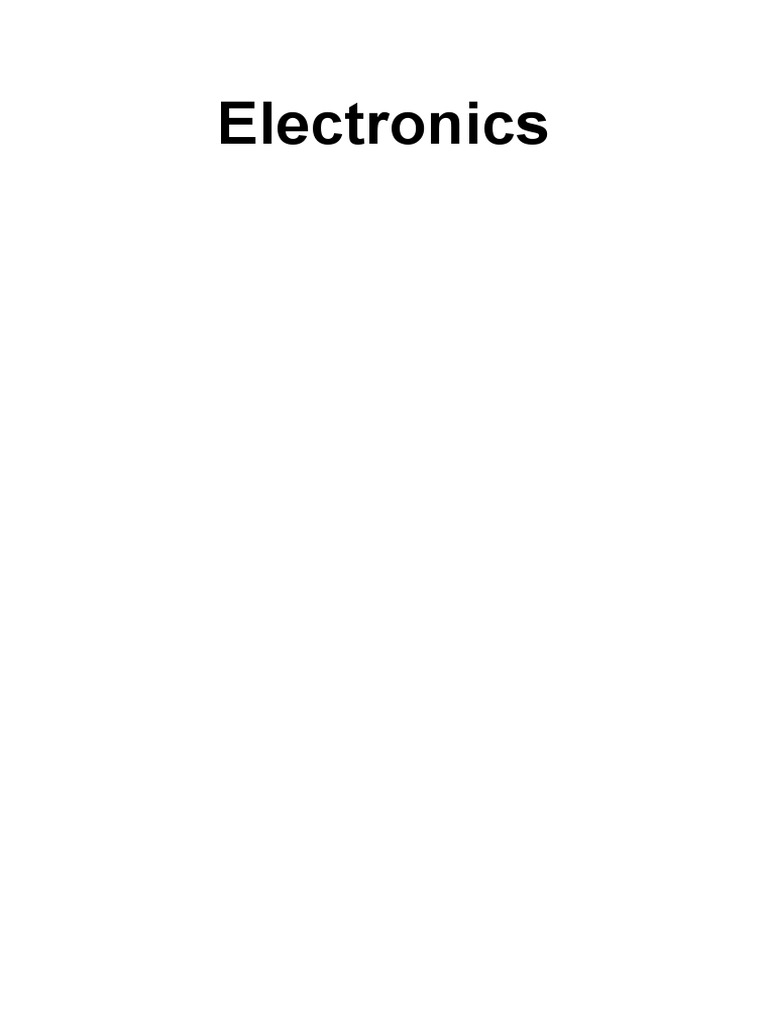 Hyundai Electronics Textbook | PDF | Field Effect Transistor | Mosfet