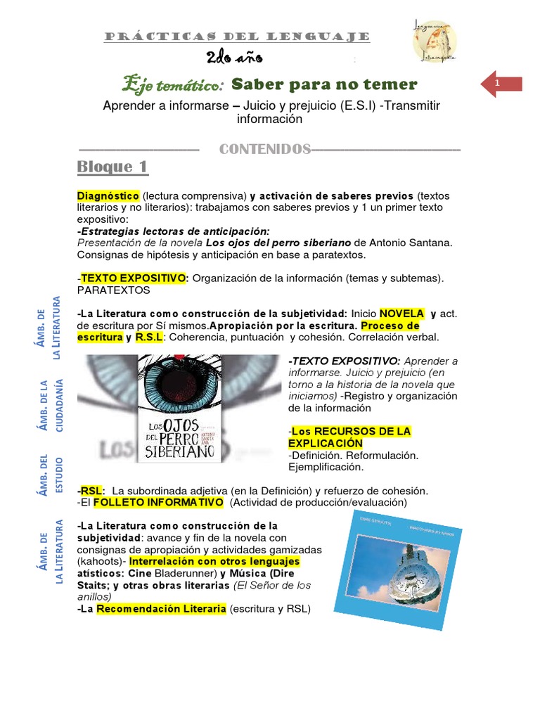 2doaño Bloque1 2023 | PDF | VIH / SIDA | VIH