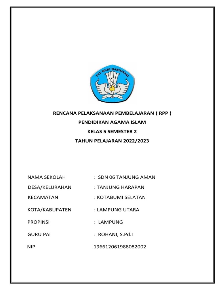 RPP PAI Kelas 5: Surat Al-Maun | PDF | Karier & Perkembangan