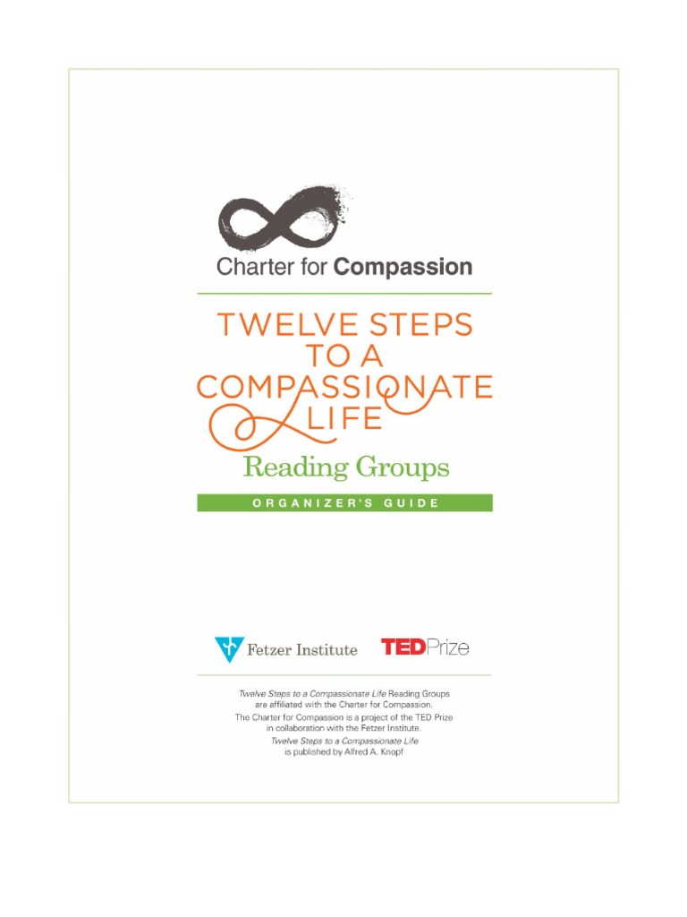 12 Steps To Compassion: Reading Group Guide | PDF | Self-Improvement