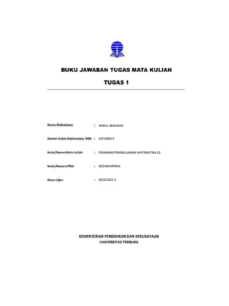 BJT Tugas1 PDGK4406 | PDF