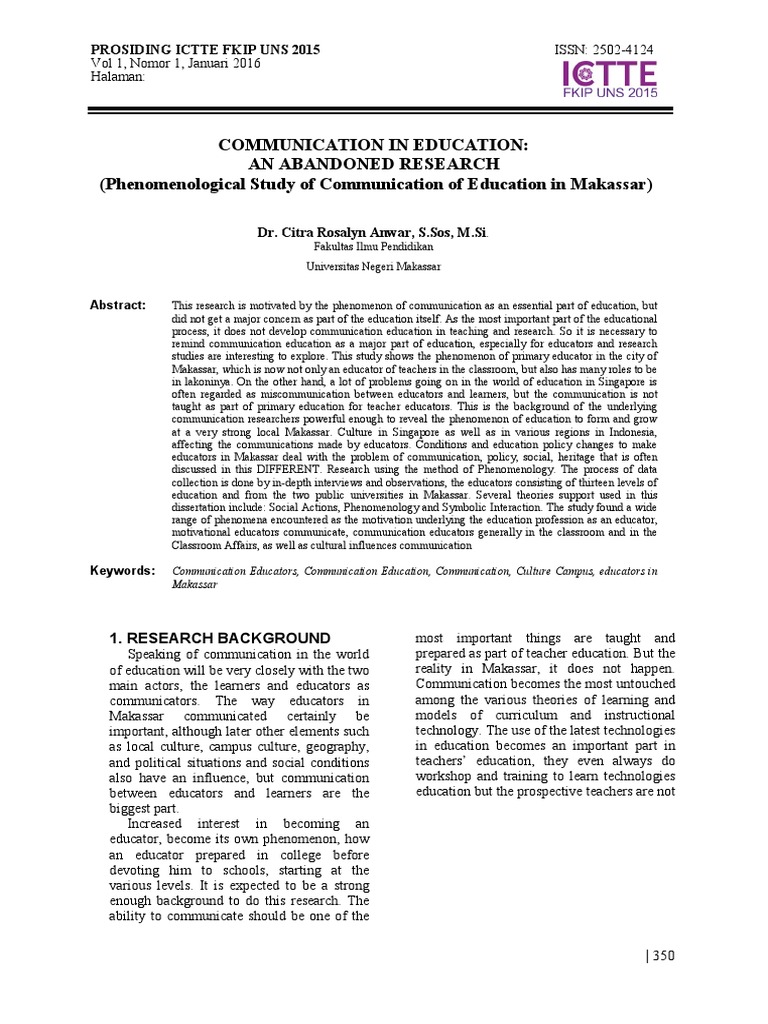 Comunicare Educațională | PDF | Teachers | Communication