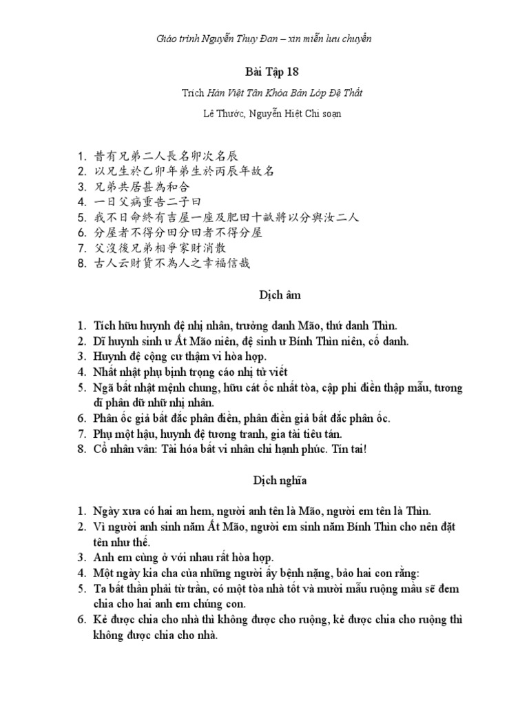 NTĐ HVNM BT9 2021 | PDF