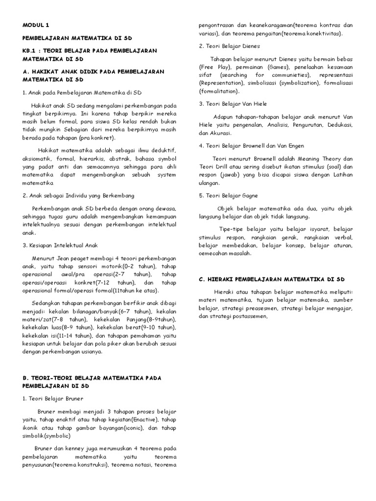 Rangkuman Modul 1 | PDF