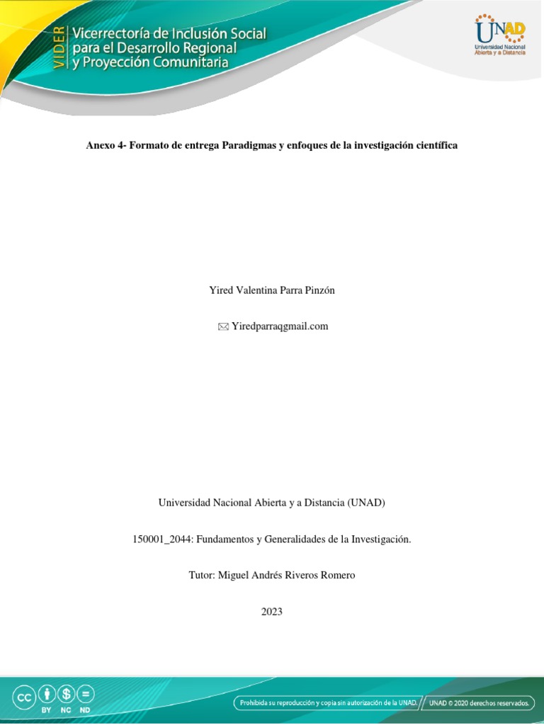 Anexo 4 - Yired Parra | PDF | Corrupción política | Método científico