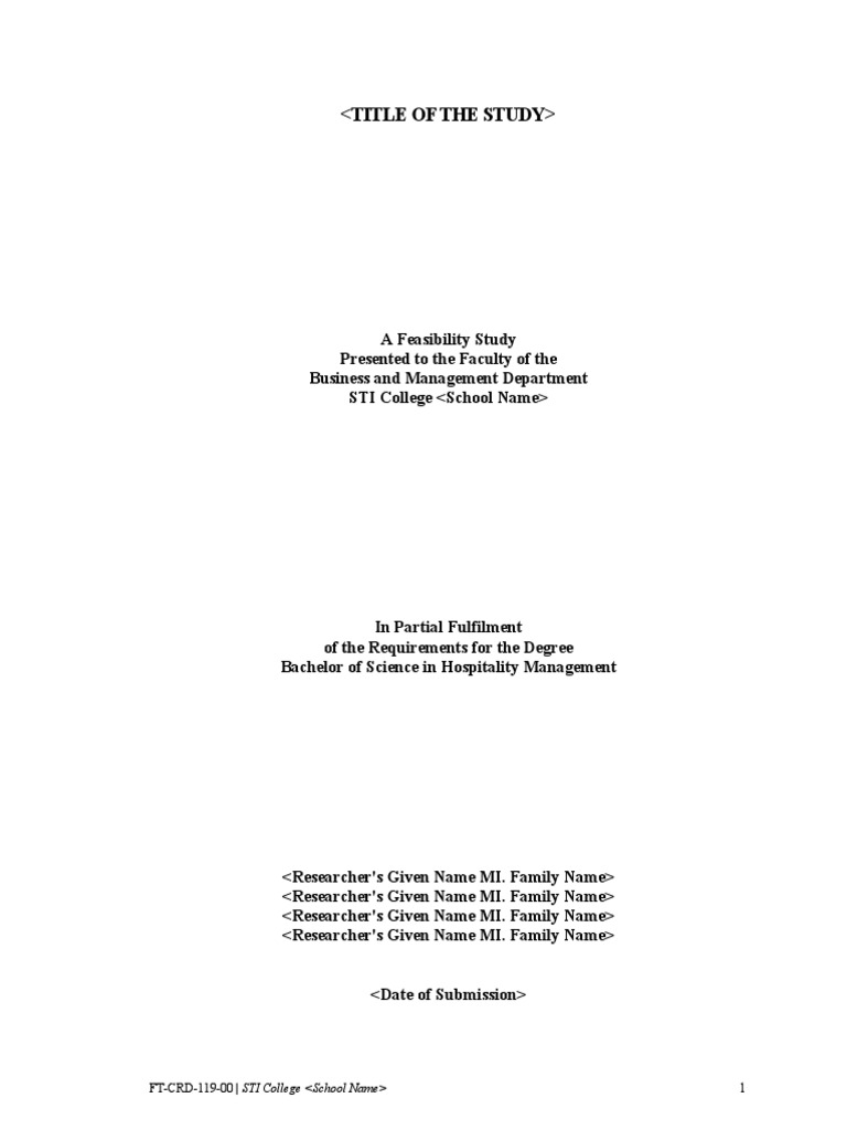 Feasib Format | PDF | Demand | Book Value
