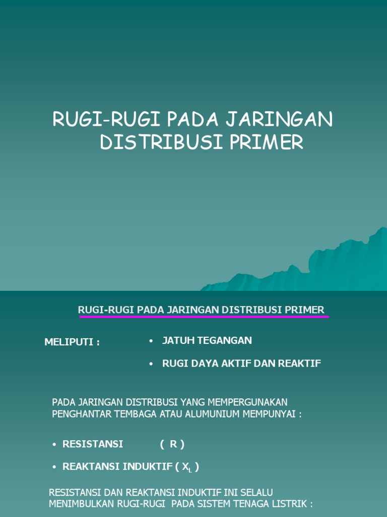 Rugi-Rugi Jaringan | PDF