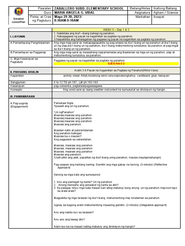 Q4 Science 3 Week 5 | PDF