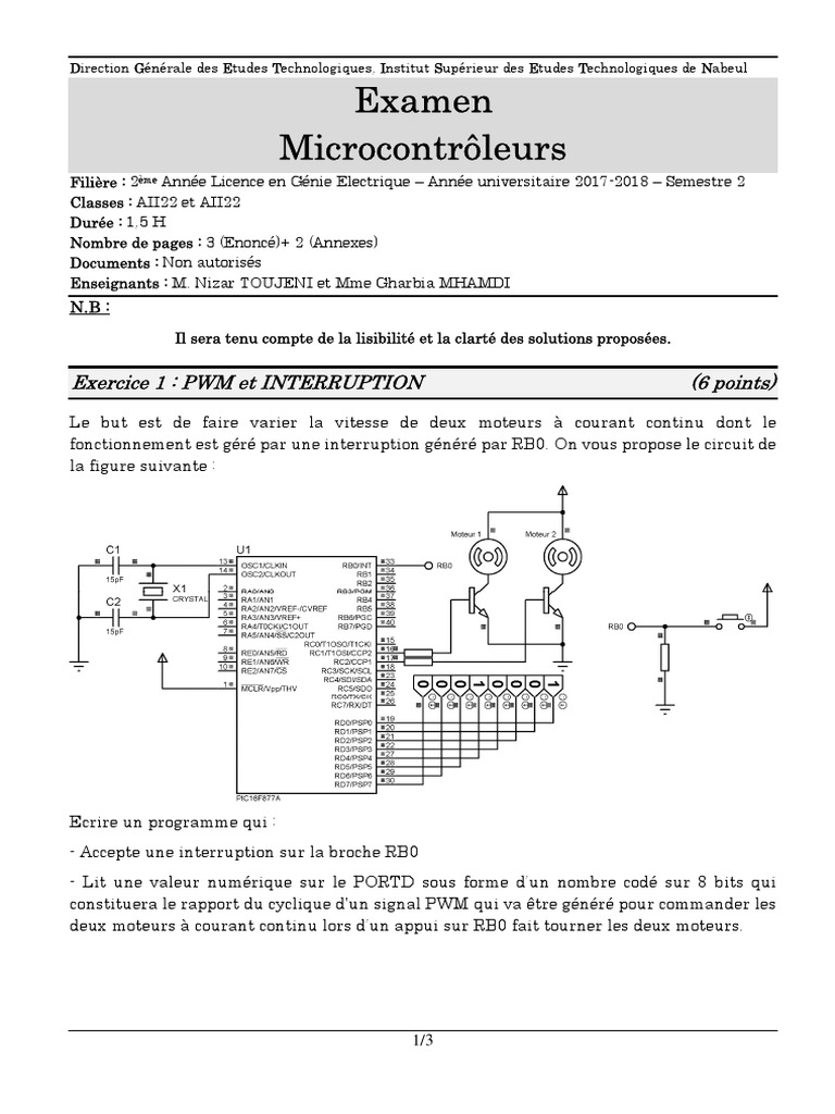 Examen | PDF | Ordinateurs