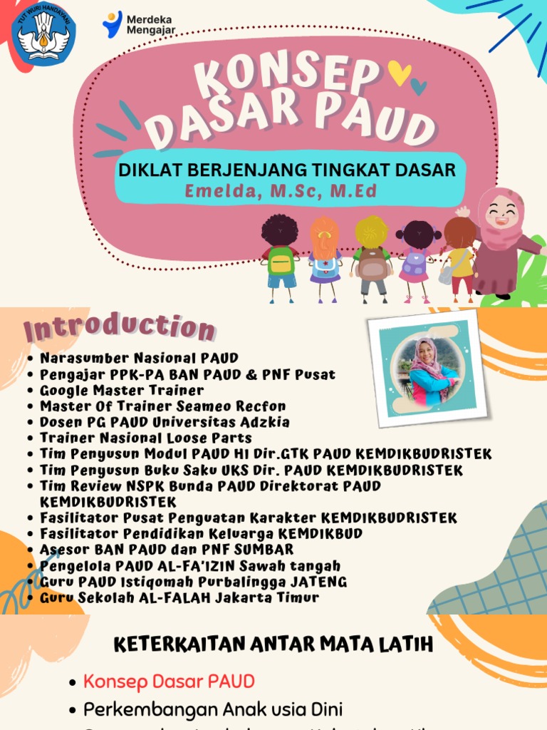 Konsep Dasar Paud | PDF