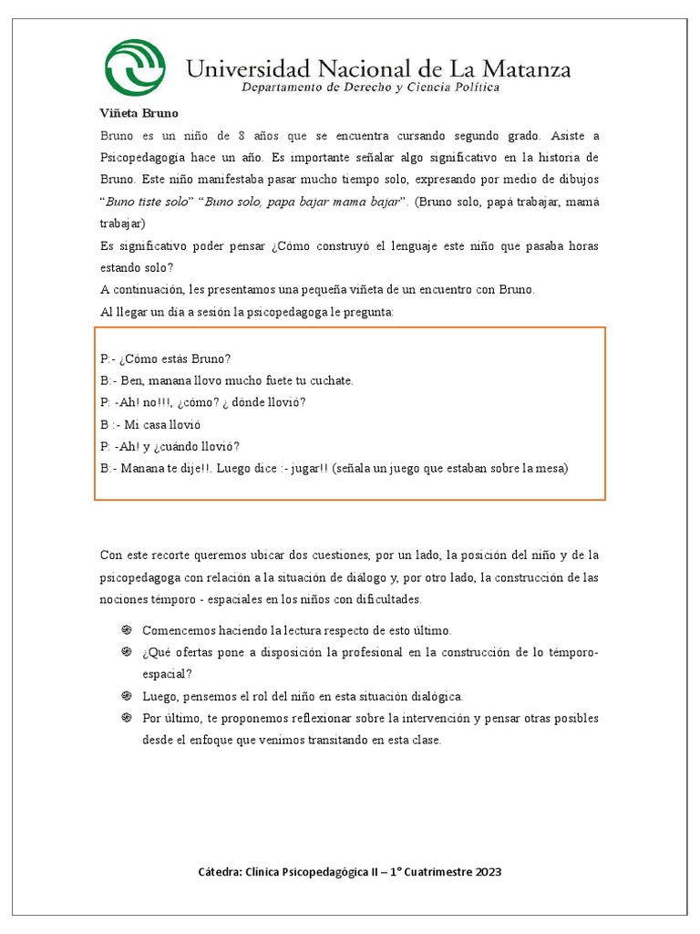 Viñeta Lenguaje | PDF