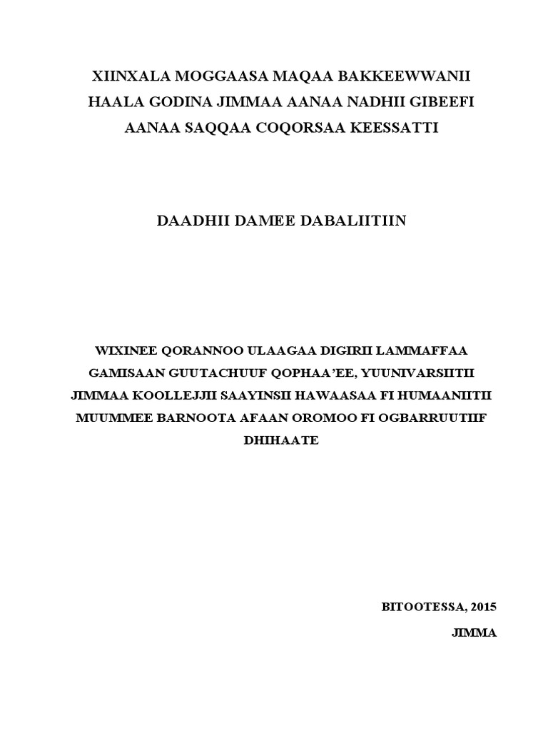 Daadhii Wixinee Comment Edit | PDF