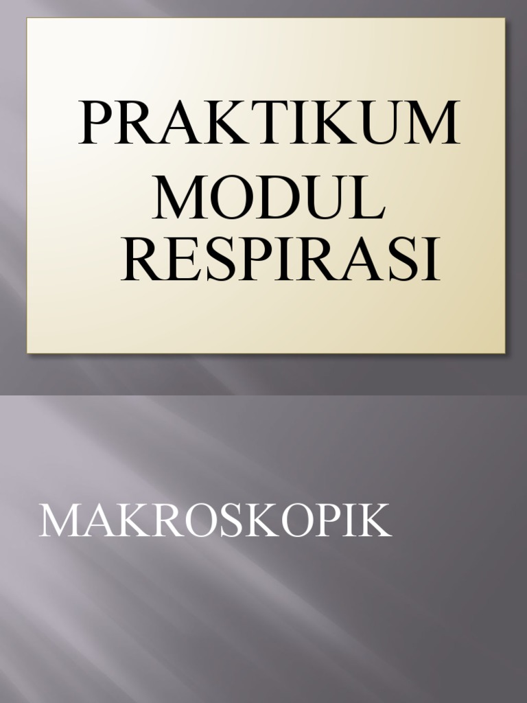 Praktikum Patologi Paru: Morfologi dan Penyakit | PDF | Sains & Matematika