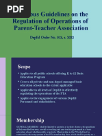 PTA Officers Duties and Responsibilities | PDF | Government ...