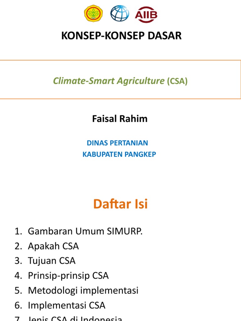 Konsep-Konsep Dasar Csa | PDF