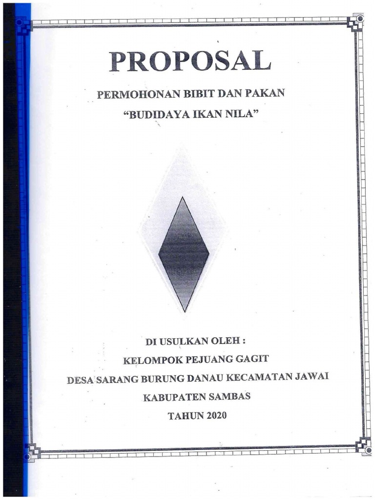 Proposal Budidaya Ikan Lele | PDF