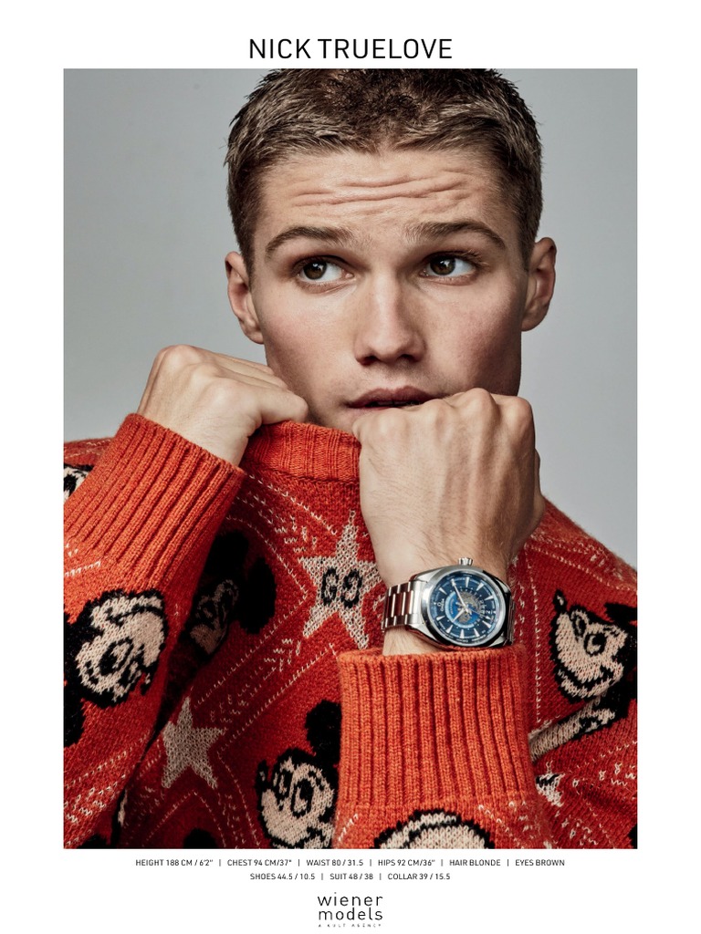 Nick Truelove - Portfolio by Wiener Models | PDF | Blond | Fashion