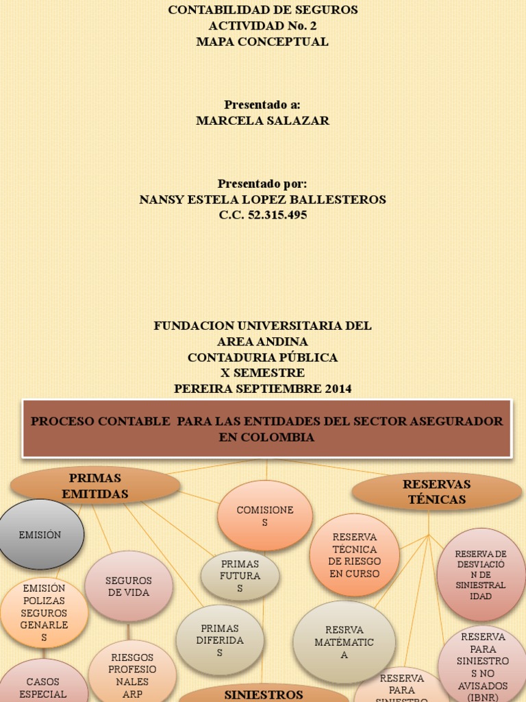 Actividad 2 Contabilidad de Seguros | PDF | Contabilidad | Reaseguro