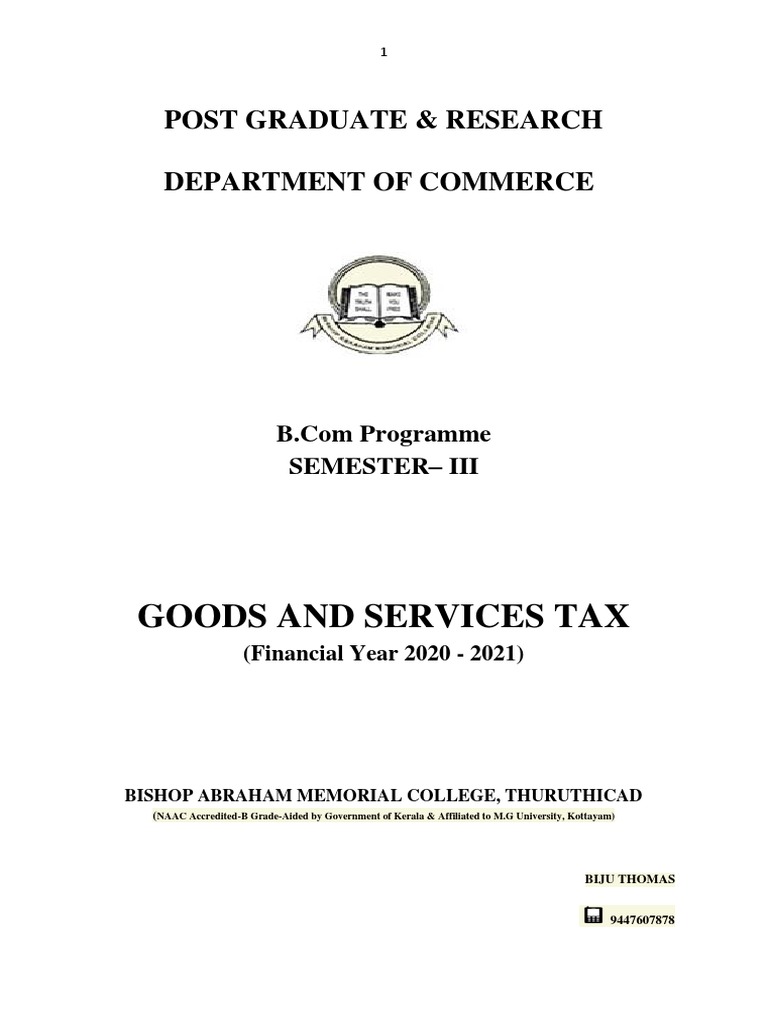 GST Full Modules 2020 | PDF | Value Added Tax | Taxes
