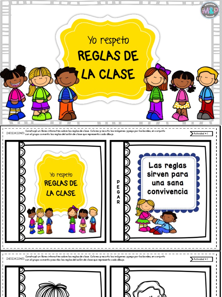 Libro Interactivo: Reglas de Clase | PDF
