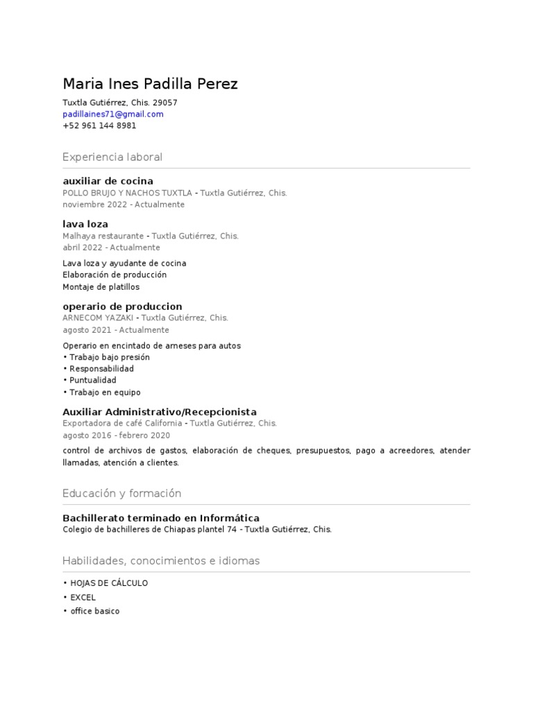 Maria Ines Padilla Perez | PDF