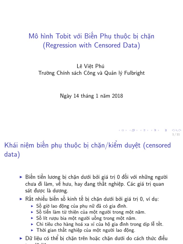 MPP2019 521 L19V Mo Hinh Tobit Voi Bien Phu Thuoc Bi Chan Le Viet Phu ...
