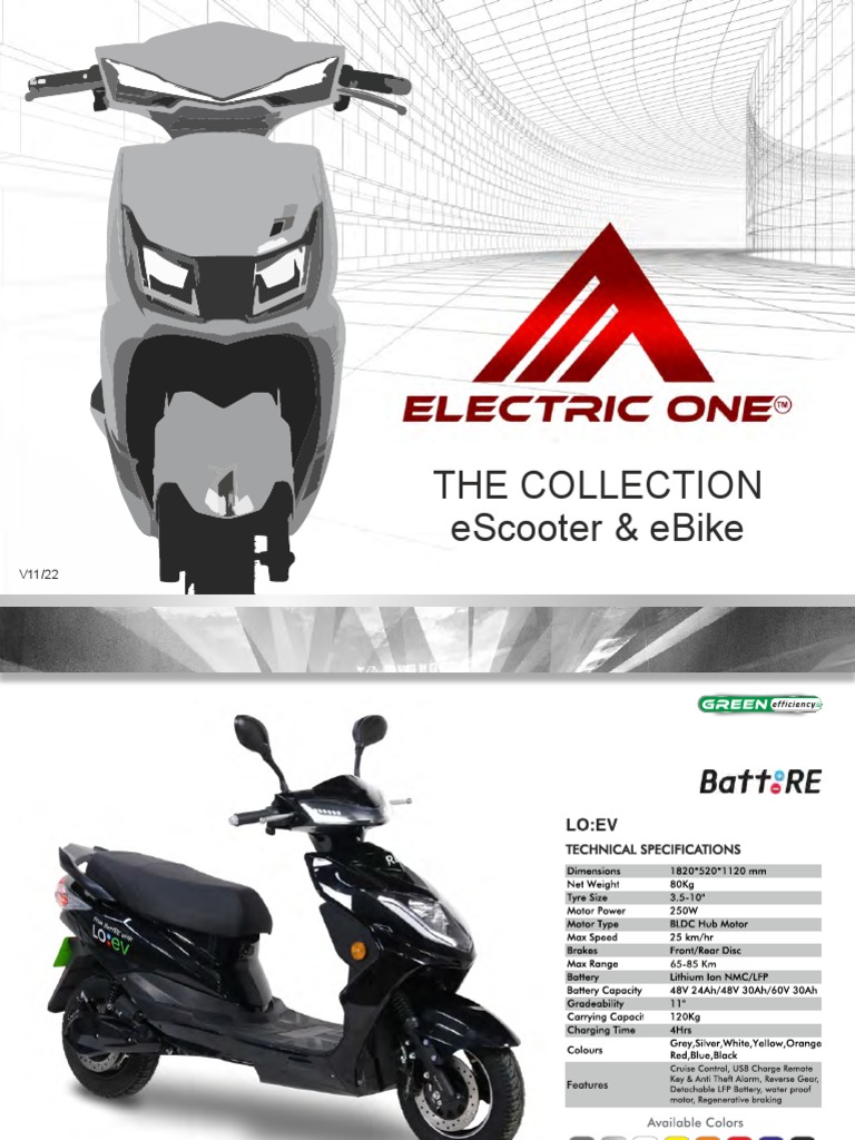 Electric One - 2-W Brochure | PDF | Technology & Engineering