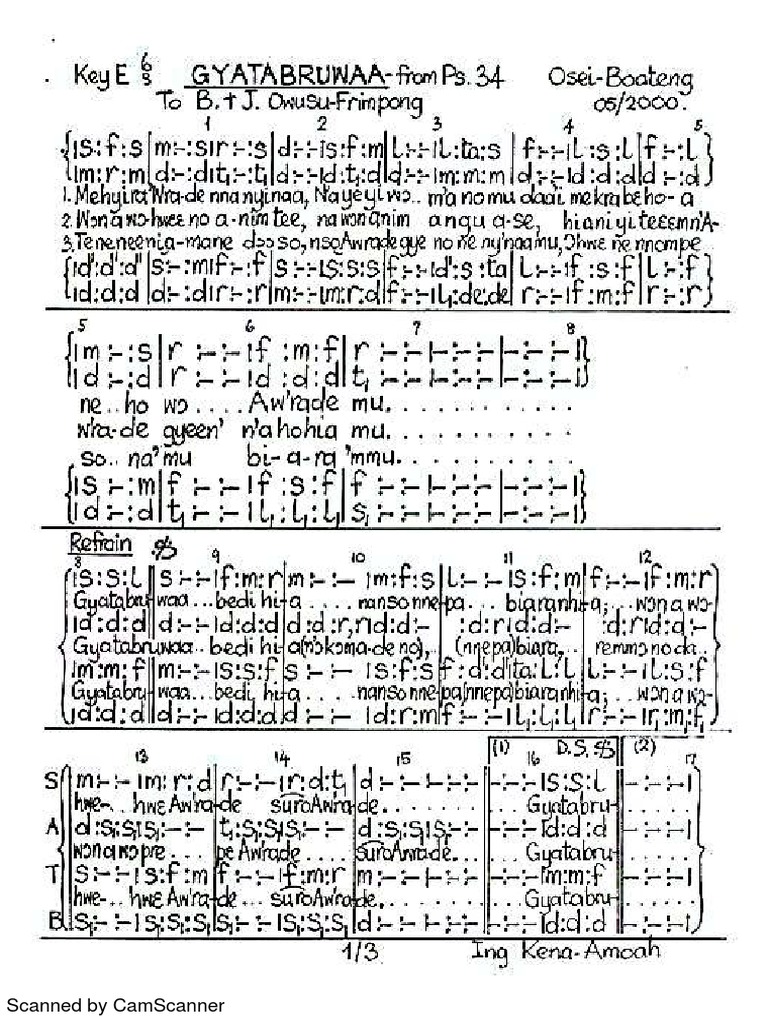 Gyatabruwa Tonic-1 | PDF
