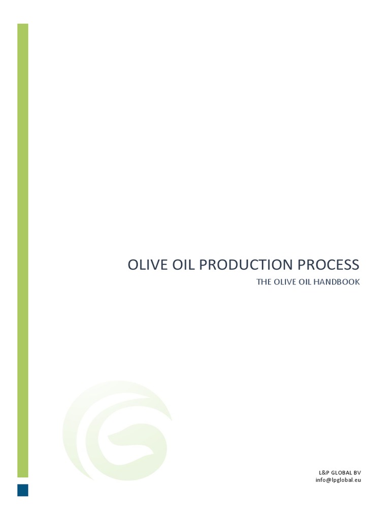 Olive Oil Production Process Guide | PDF | Olive Oil | Olive