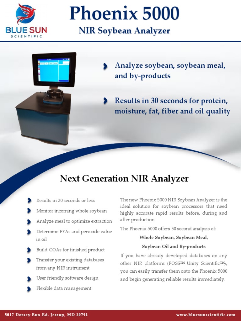 Blue Sun - Phoenix 5000 Soja - Dastec Paraguay | PDF