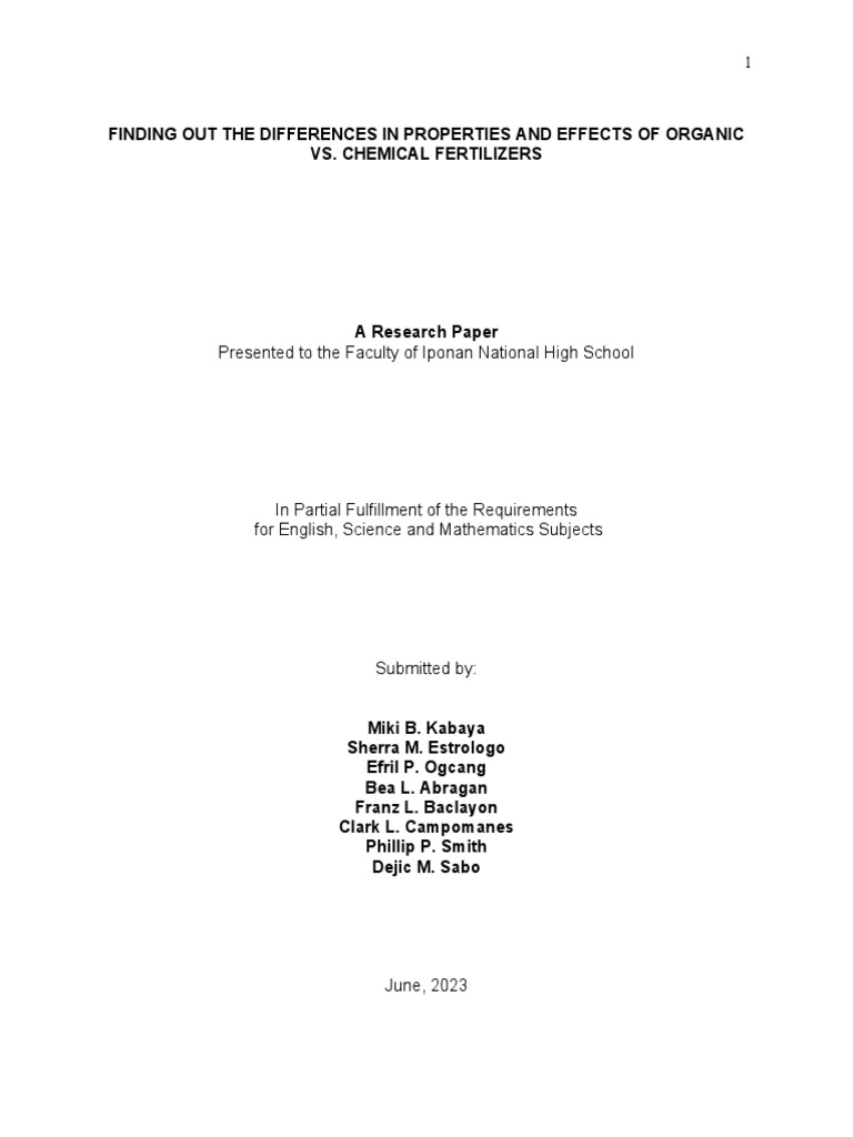 Grade-10-Research-Format 6 | PDF | Methodology | Data