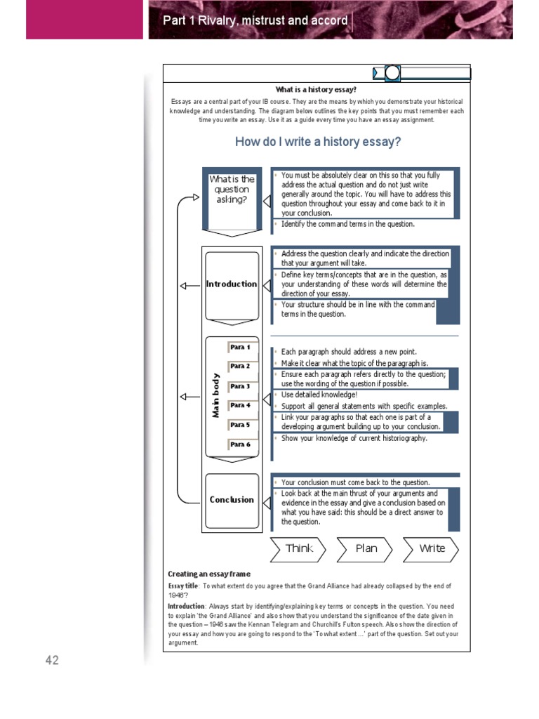 History Esssay Layout | PDF | Essays | Cold War