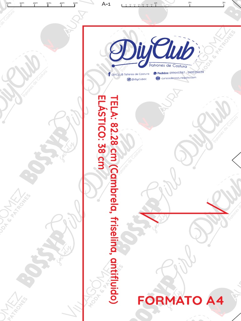 Final A4 Patron Cubrezapatos Gratis 2 | PDF