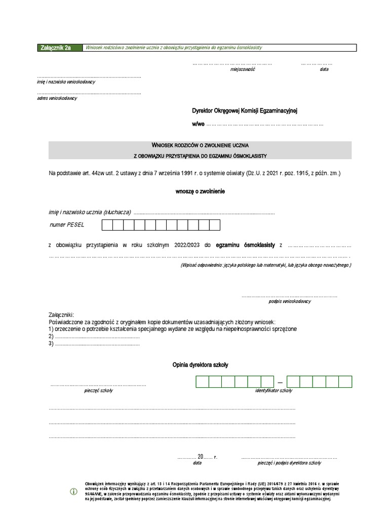 E8 2023 Zalacznik 2a | PDF