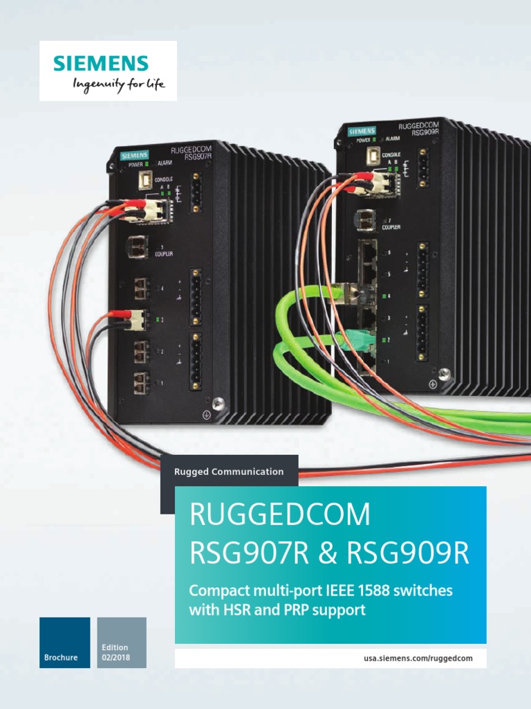 Di Pa Ci rsg907r rsg909r Brohcure en | PDF | Computer Network | Network ...