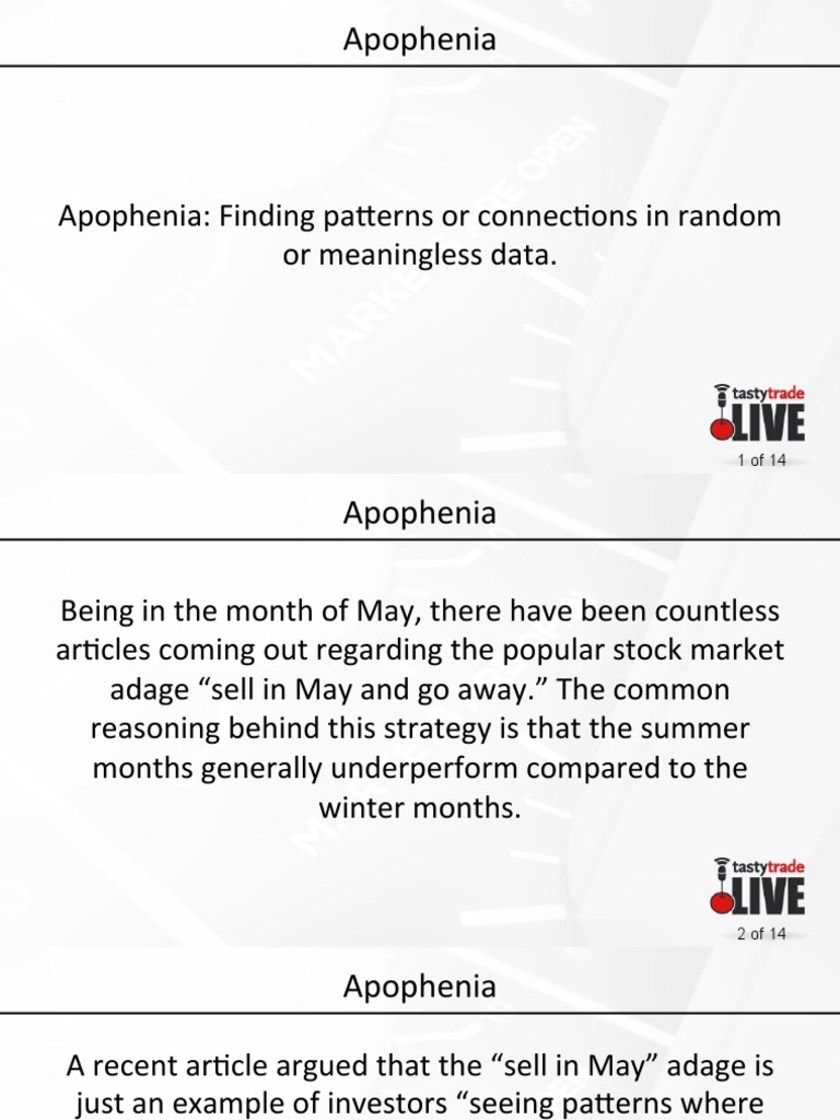Apophenia - Finding Patterns | PDF