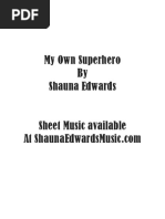 My Own Superhero - Shawna | PDF
