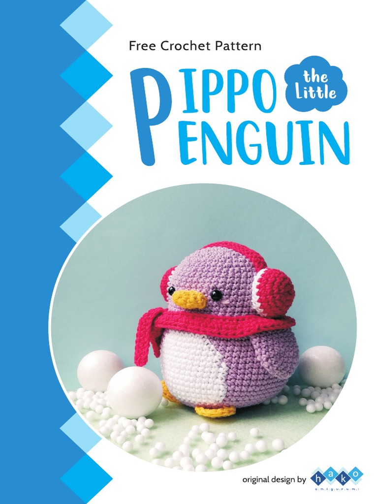 Pippo the Little Penguin - Free Pattern | PDF
