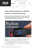 Crear USB Booteable Con Acronis y Rufus | PDF