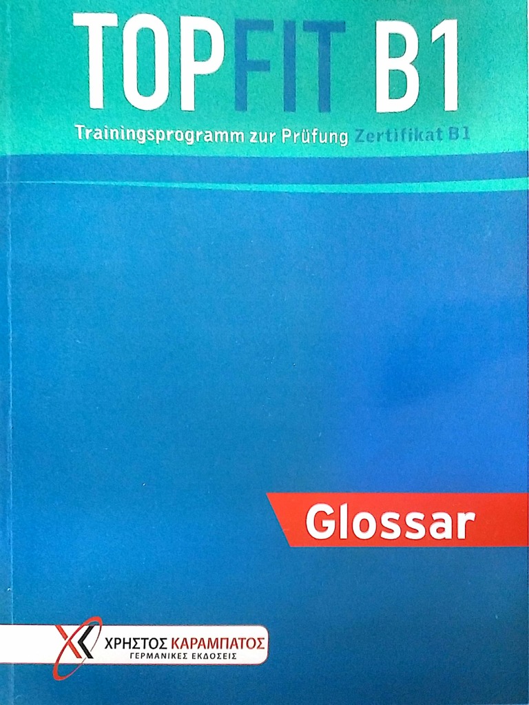 Maria Papadopoulou - Topfit B1 Glossar-Karabatos Verlag-1 | PDF