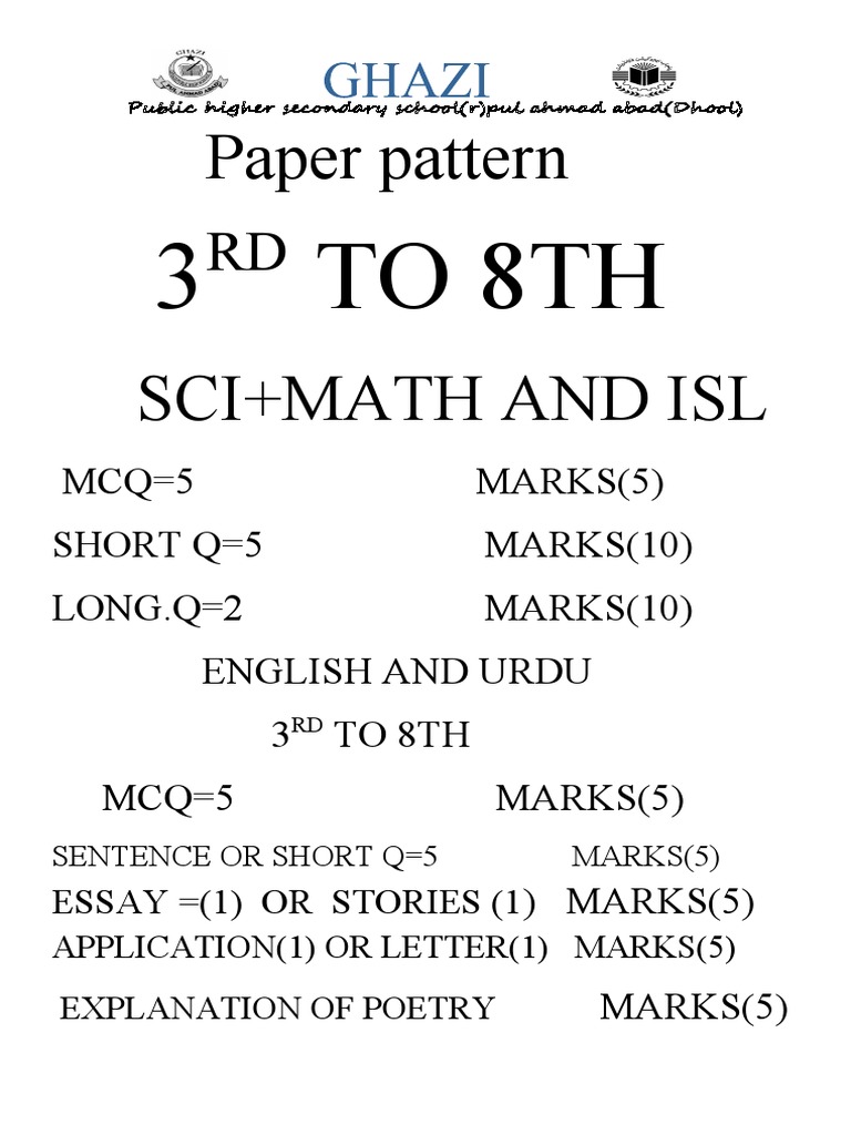 Paper Pattern | PDF