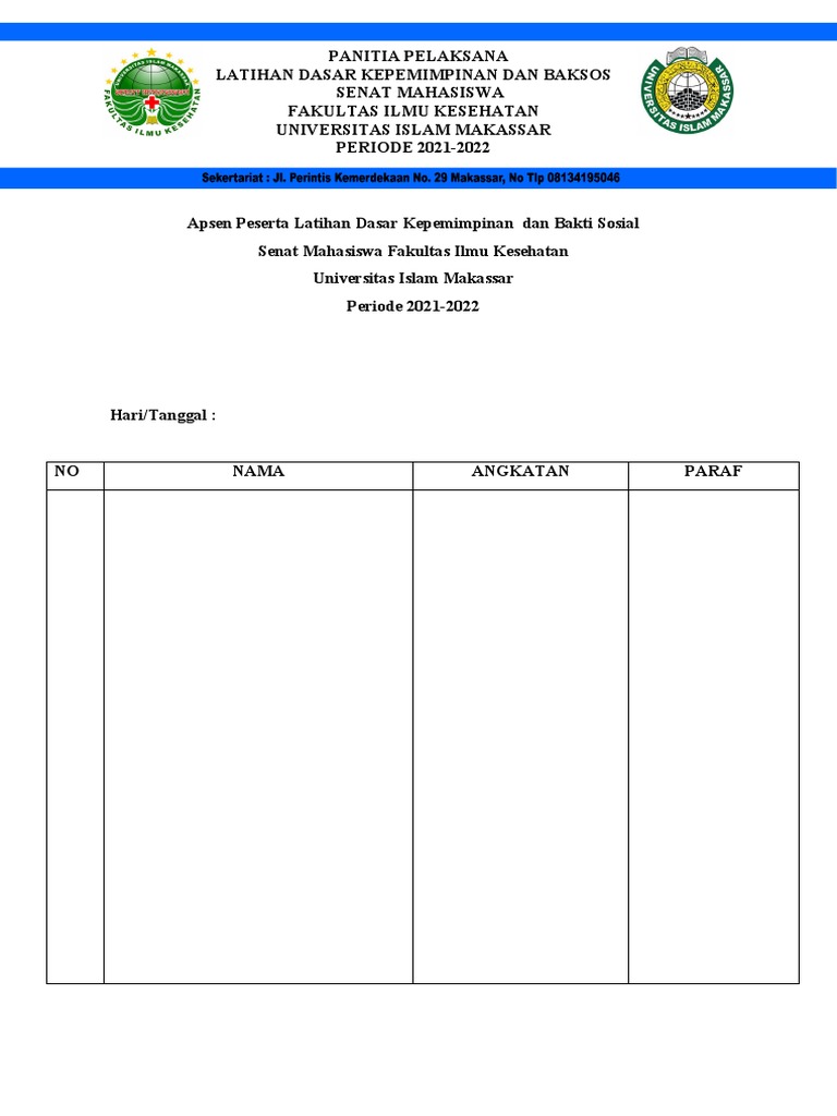 Apsen Peserta LDK | PDF