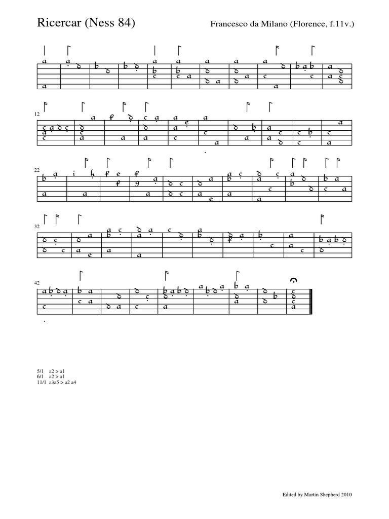 20-Ricercar 84 | PDF