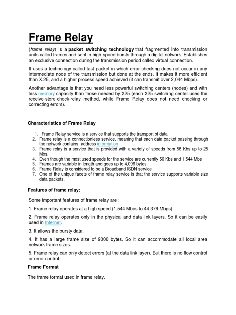 High Speed Network Notes Unit 1 | PDF | Asynchronous Transfer Mode ...