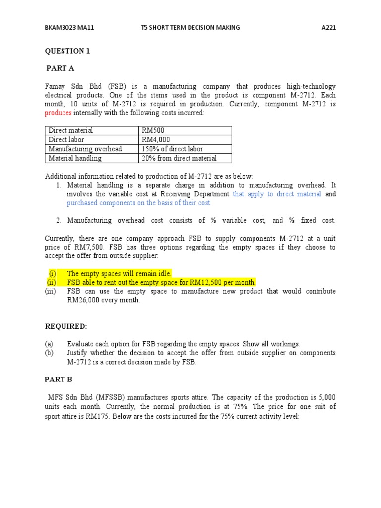 T5 Exercises Quest Pdf Cost Depreciation