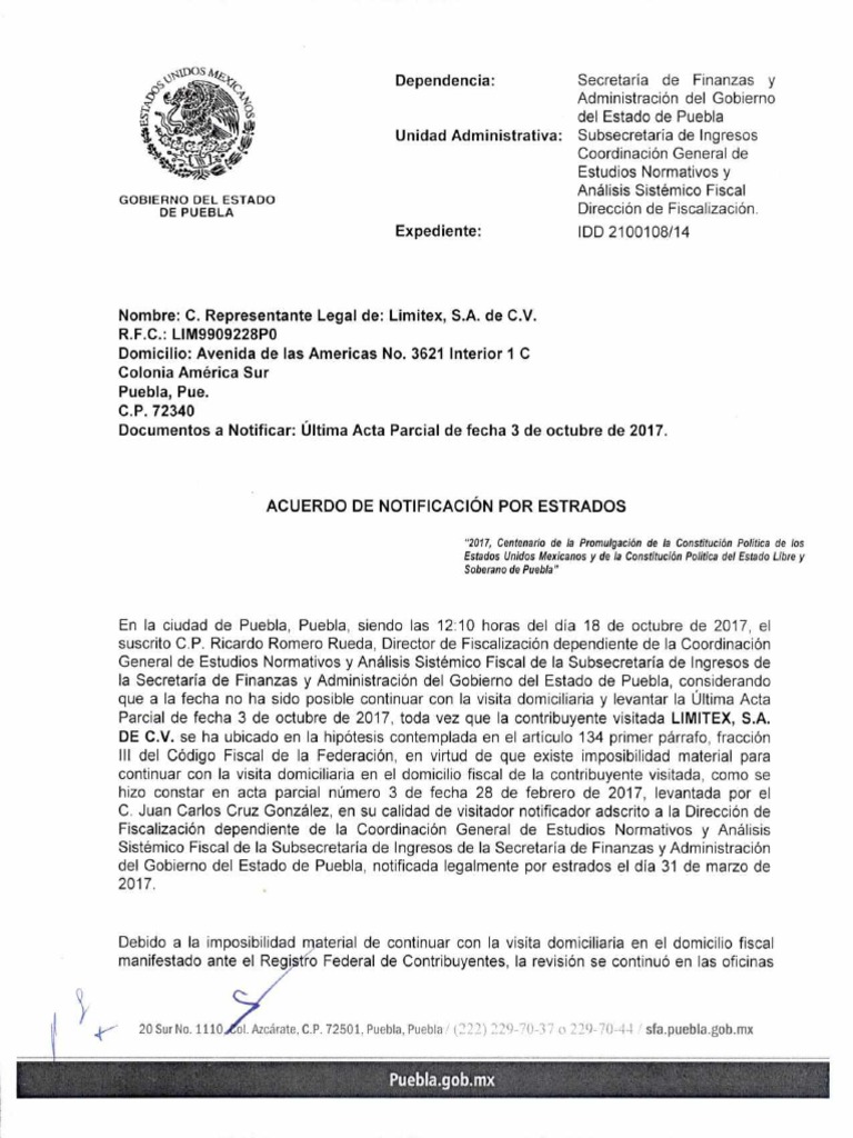 Ultima Acta Parcial Pdf