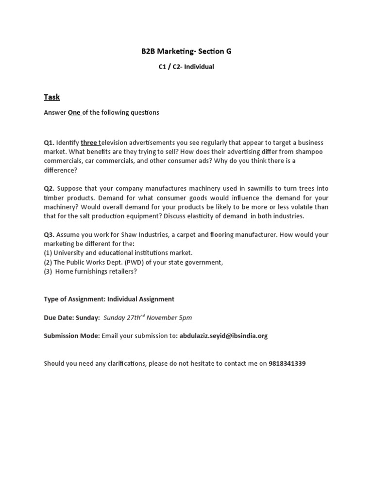 C1 Assignment (4) | PDF